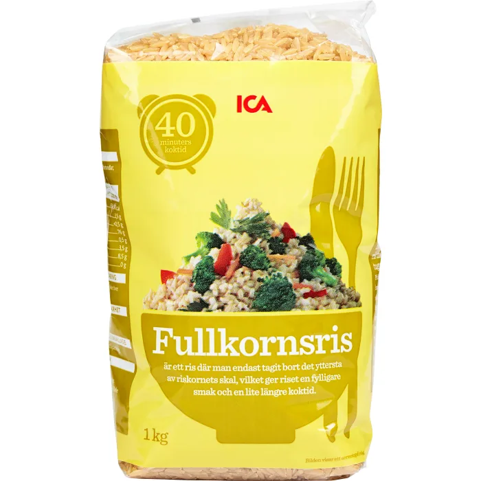 Fullkornsris 1kg ICA | Handla mat online från din lokala ICA-butik