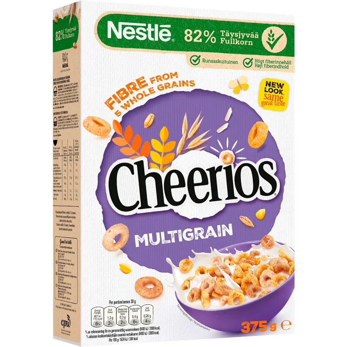 Cheerios Fullkorn 375g Nestle | Handla mat online från din lokala ICA-butik