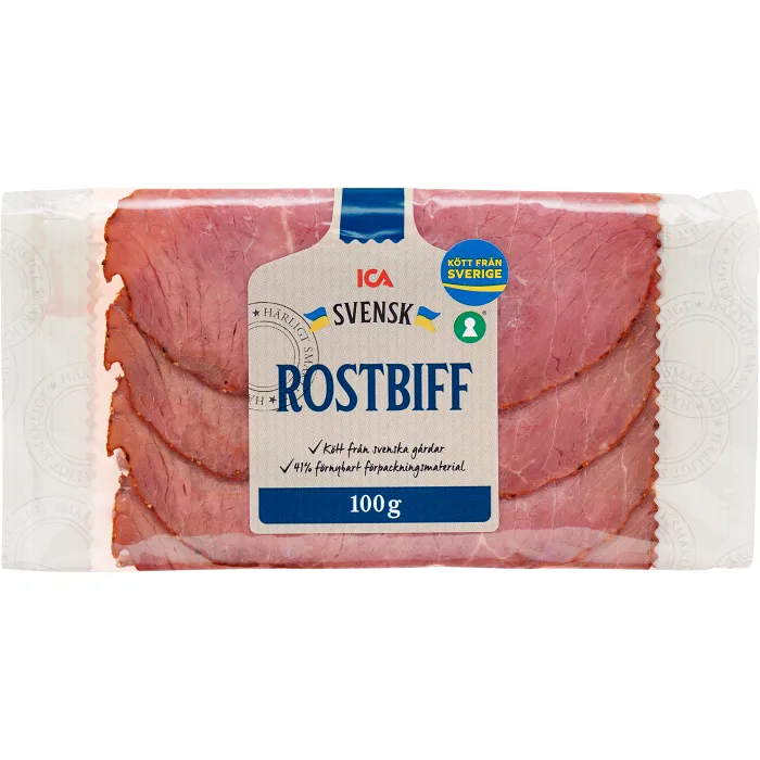 Rostbiff 100g ICA | Handla mat online från din lokala ICA-butik