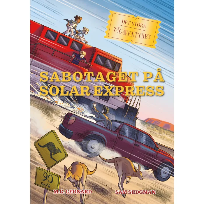 Det stora tågäventyret : Sabotaget på Solar express | Handla mat online ...