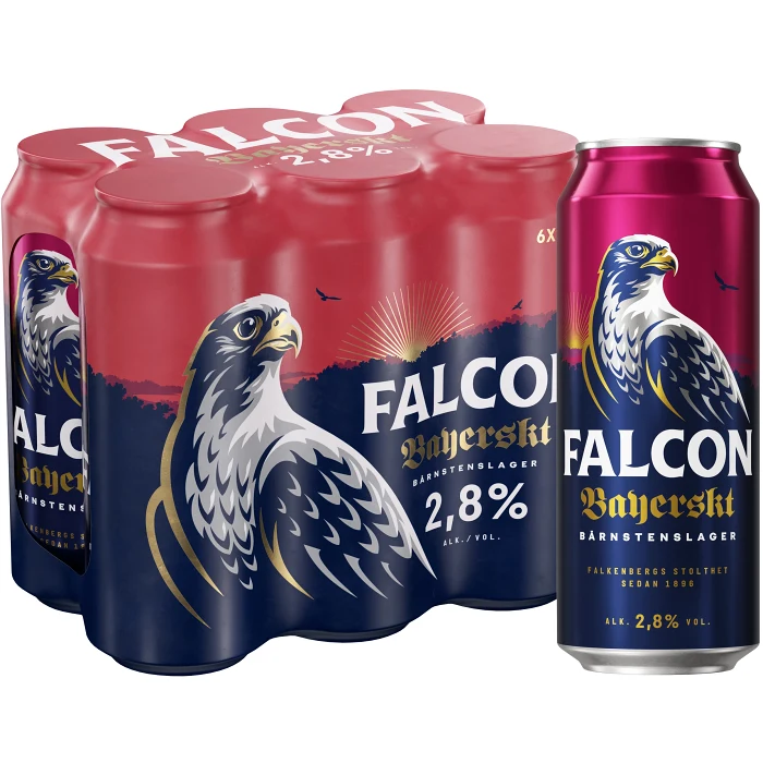 Öl Bayersk 2,8% 50cl 6-p Falcon | Handla mat online från din lokala ICA ...