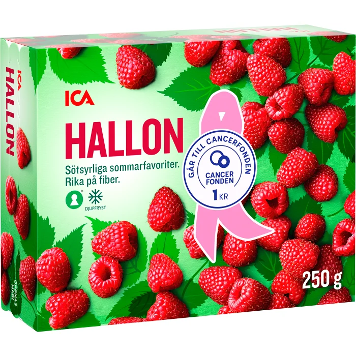Hallon Fryst 250g ICA | Handla mat online från din lokala ICA-butik