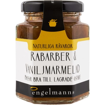 Rabarber & Vaniljmarmelad 120g Engelmanns | Handla mat online från din ...