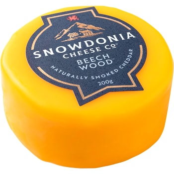 Beechwood Cheddar ost Rökt 200g Snowdonia Cheese Company | Handla mat ...