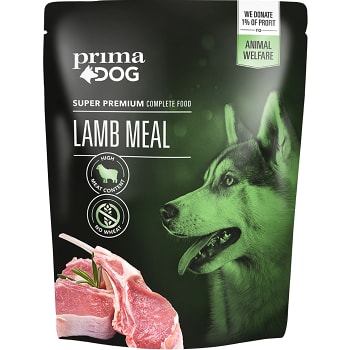 Våtfoder Lamb Meal 260g PrimaDog | Handla mat online från din lokala ...