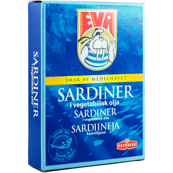 Sardiner i vegetabilisk olja 115g Podravka | Handla mat online från din ...