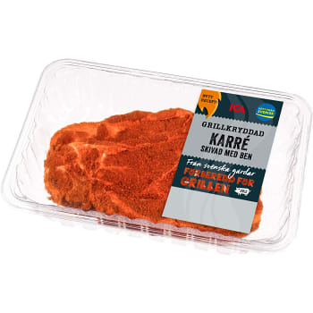 Karré BBQ med ben 450g ICA | Handla mat online från din lokala ICA-butik