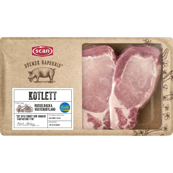 Kotlett Rapsgris 300g Scan | Handla mat online från din lokala ICA-butik