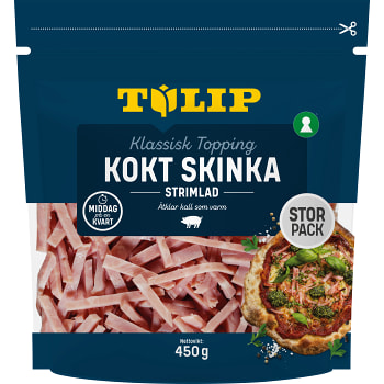Skinka Kokt Strimlad 450g Tulip | Handla mat online från din lokala ICA ...