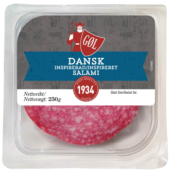Dansk Salami 250g GØL | Handla mat online från din lokala ICA-butik