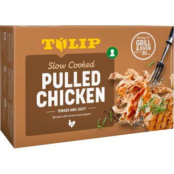Pulled Chicken 450g Tulip | Handla mat online från din lokala ICA-butik
