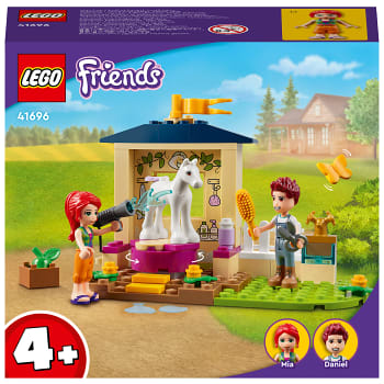 LEGO Friends Stall med ponnytvätt 41696 | Handla mat online från din ...