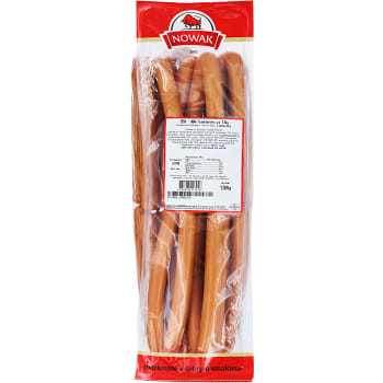 Korv Frankfurter ca 1,3kg Nowak | Handla mat online från din lokala ICA ...