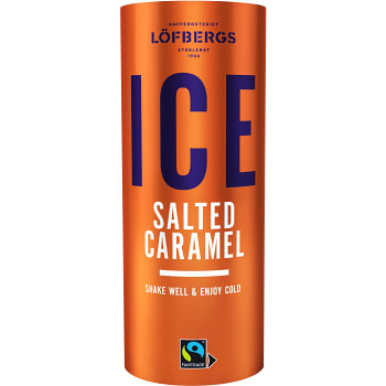 Iskaffe Ice Salted Caramel Fairtrade 230ml Löfbergs | Handla mat online ...