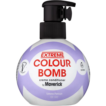 Färg Balsam Extreme White Platinum 250ml Colour Bomb | Handla mat ...