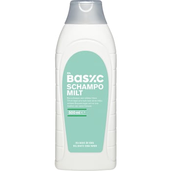 Milt Schampo 500ml ICA Basic | Handla mat online från din lokala ICA-butik