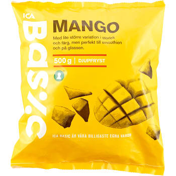 Mango Bitar Fryst 500g Ica Basic | Handla mat online från din lokala ...