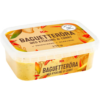 Baguetteröra med Kyckling & Curry 175g ICA | Handla mat online från din ...