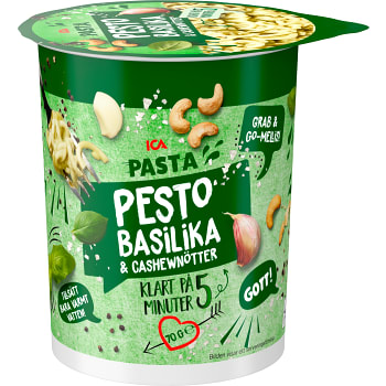 Pasta Cup Pesto 70g ICA | Handla mat online från din lokala ICA-butik