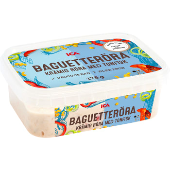 Baguetteröra med tonfisk 175g ICA | Handla mat online från din lokala ...