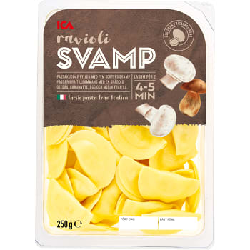Ravioli Svamp 250g ICA | Handla mat online från din lokala ICA-butik