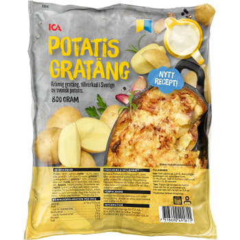 Potatisgratäng 800g ICA | Handla mat online från din lokala ICA-butik