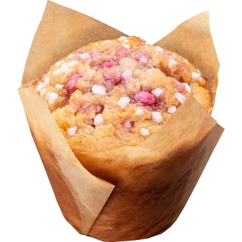 Muffins Hallon & vit choklad 100g Schulstad Bakery Solutions | Handla ...