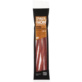 Snacksalami Tysk 100g PAUL och THOM | Handla mat online från din lokala ...