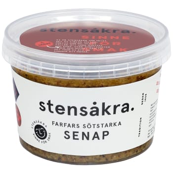 Senap Farfars Sötstarka 250g Stensåkra | Handla mat online från din ...