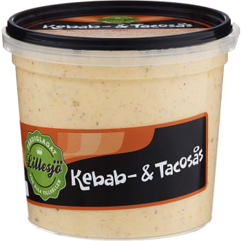 Kebab- & tacosås 350g Lillesjö Food | Handla mat online från din lokala ...