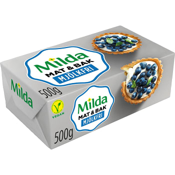 Mat & Bakmargarin Vegansk Mjölkfri 500g Milda | Handla mat online från ...