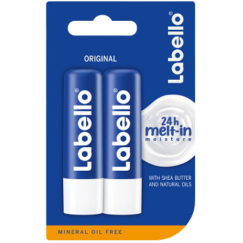 Läppbalsam Original Care 2-p Labello | Handla mat online från din ...