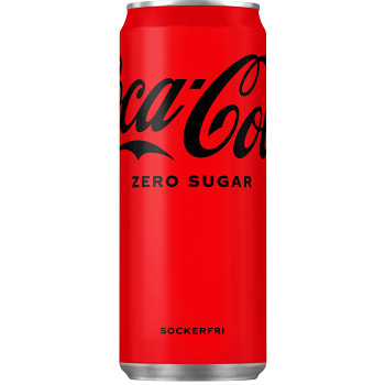 Läsk Zero 33cl Coca-Cola | Handla mat online från din lokala ICA-butik