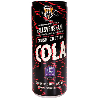 Läsk Crush Cola 25cl Dirtwater Fox | Handla mat online från din lokala ...