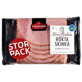Bror Jakobs Skinka Rökt 180g Jakobsdals | Handla mat online från din ...