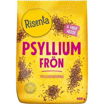 Psylliumfrön 400g Risenta | Handla mat online från din lokala ICA-butik