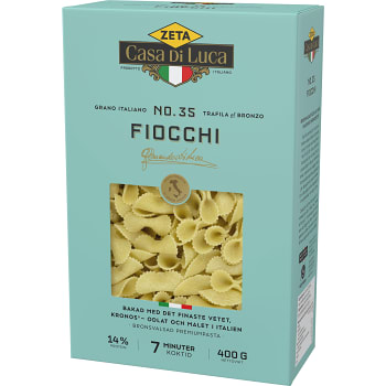 Pasta Fiocchi 400g Zeta | Handla mat online från din lokala ICA-butik