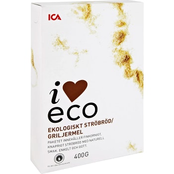 Ekologiskt ströbröd Ekologisk 400g ICA I love eco | Handla mat online ...