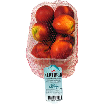 Nektarin 1kg Klass 1 ICA | Handla mat online från din lokala ICA-butik