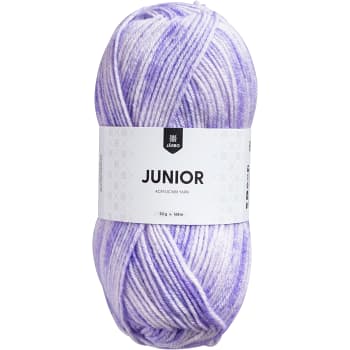 Garn Junior Ljuslila Denim 50g Järbo | Handla mat online från din ...