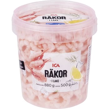 Räkor i Lake 500g ICA | Handla mat online från din lokala ICA-butik