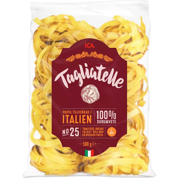 Pasta Tagliatelle 500g ICA | Handla mat online från din lokala ICA-butik