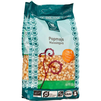 Popcornmajs 400g KRAV Urtekram | Handla mat online från din lokala ICA ...