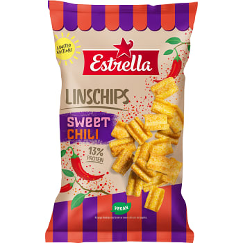 Linschips Sweet Chili Lime Limited Edition 100g Estrella | Handla mat ...