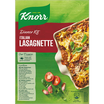Middagskit Lasagnette 270g Knorr | Handla mat online från din lokala ...