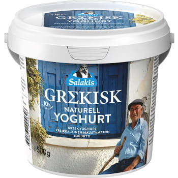 Yoghurt Grekisk 500g Salakis | Handla mat online från din lokala ICA-butik