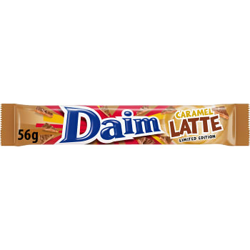 Caramel Latte 56g Daim | Handla mat online från din lokala ICA-butik