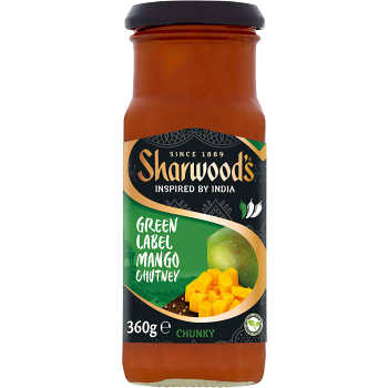 Green label Mango chutney 360g Sharwoods | Handla mat online från din ...