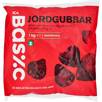 Jordgubbar Fryst 1kg ICA Basic | Handla mat online från din lokala ICA ...
