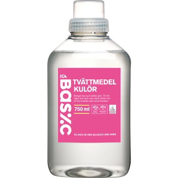 Flytande Kulörtvätt 750ml ICA Basic | Handla mat online från din lokala ...